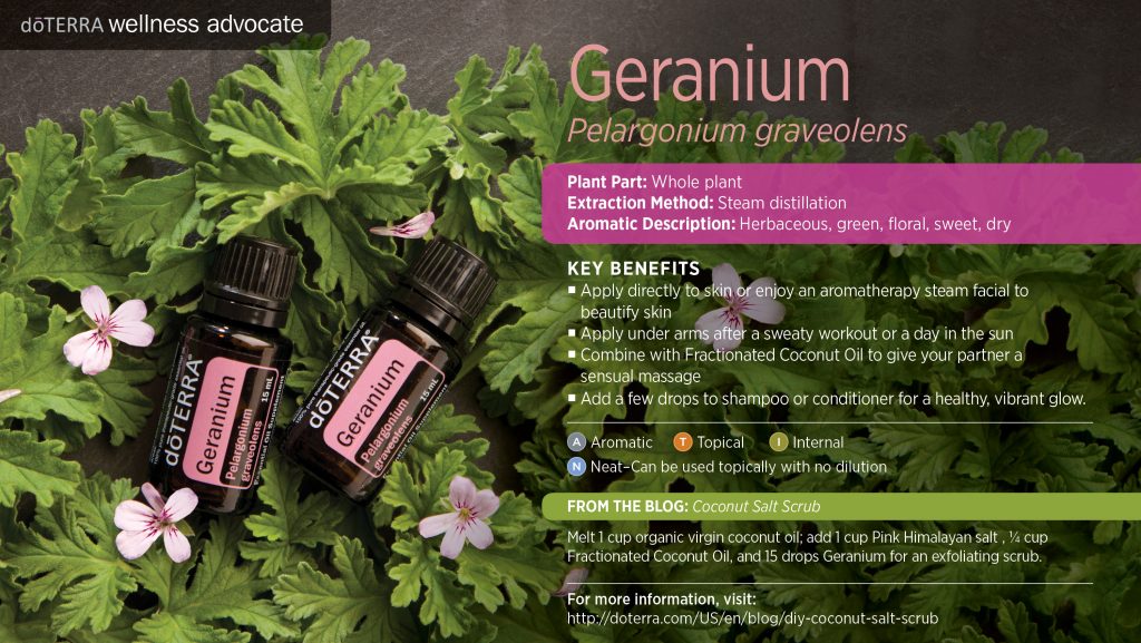 geranium-wa-dotera - Essential Living for NW - Essential Oils for ...