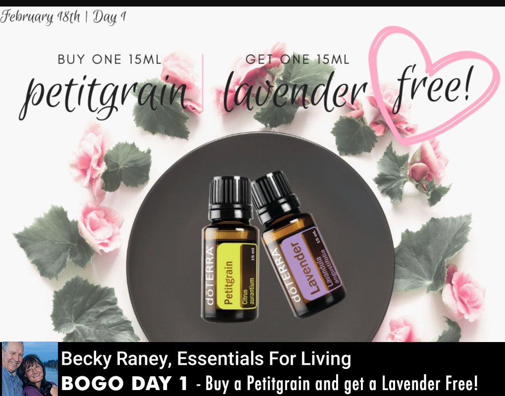 Day-1-BOGO-flowers - Essential Living for NW - Essential Oils for ...